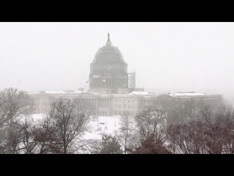 A view of the DC blizzard from the sky - The Global Herald