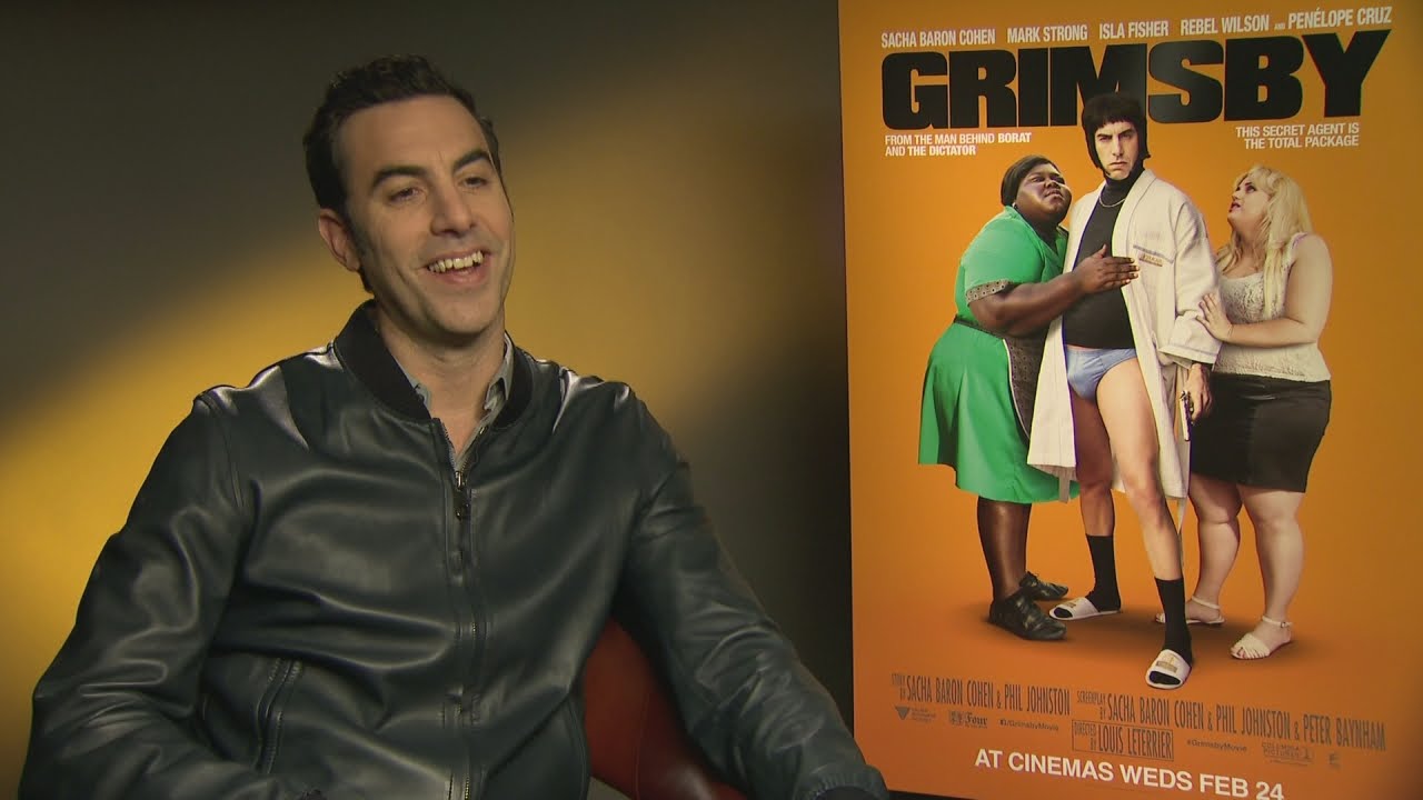 Grimsby: Sacha Baron Cohen on Ant and Dec, Cheryl and the "characters ...