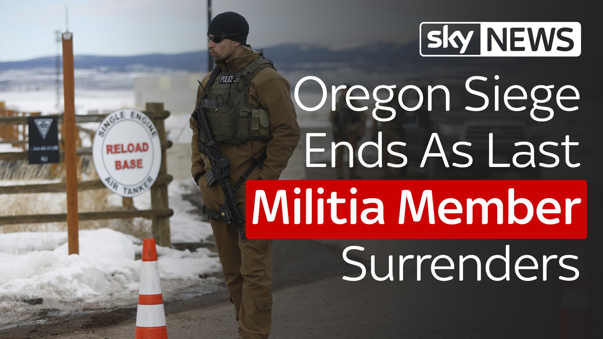 Oregon Siege Ends As Last Militia Member Surrenders - The Global Herald