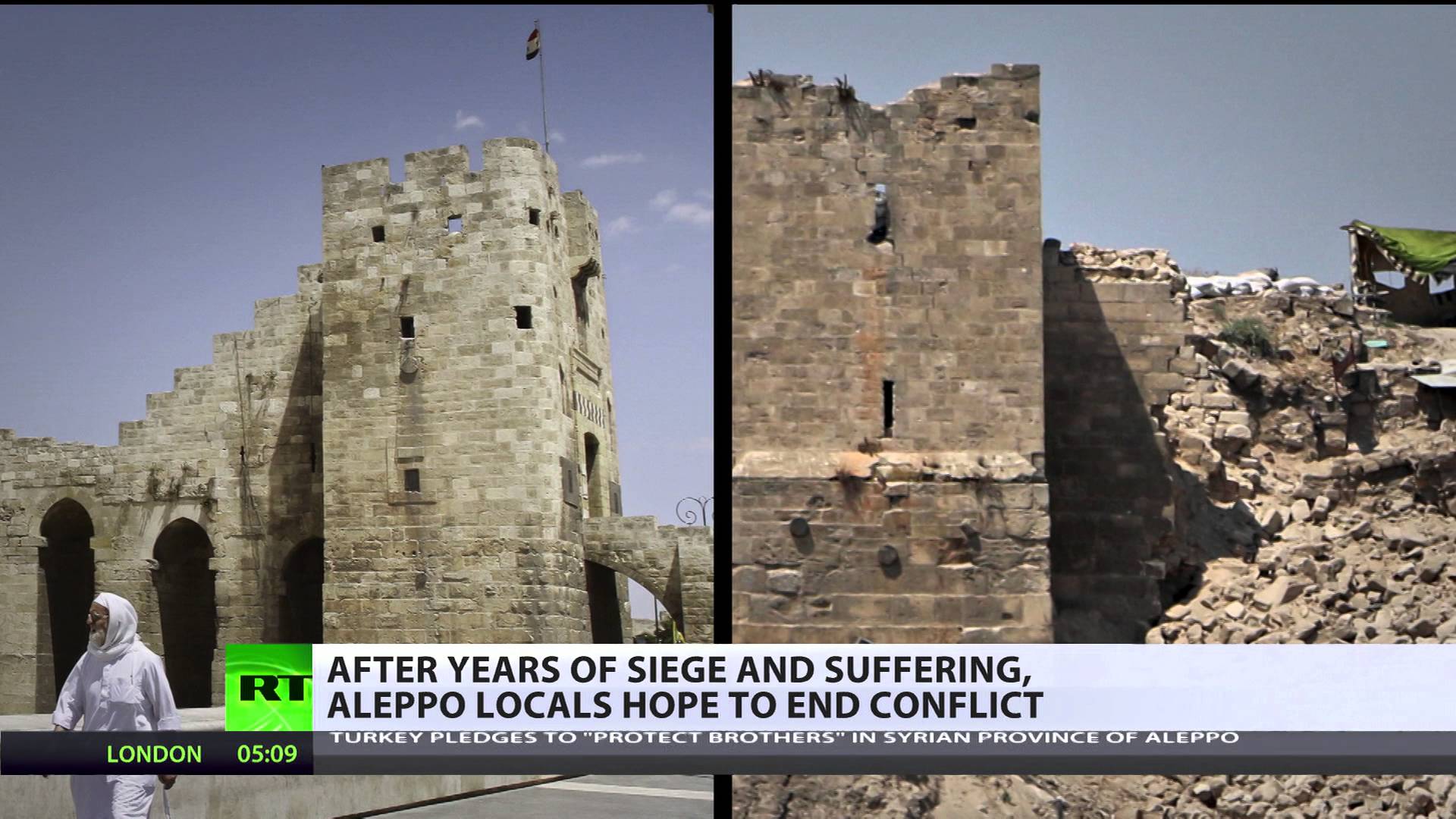 Horrors of war: Aleppo before and after Syrian conflict - The Global Herald