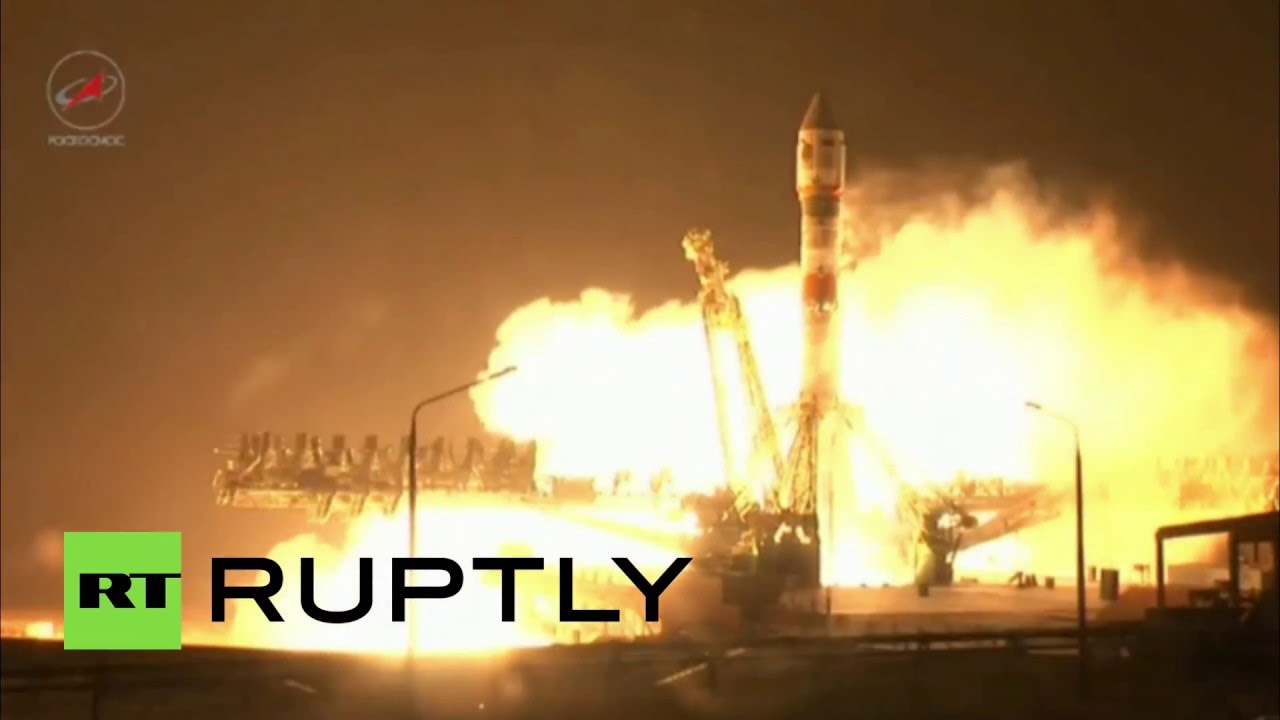 Finally off! Soyuz rocket with observation satellite launched from ...