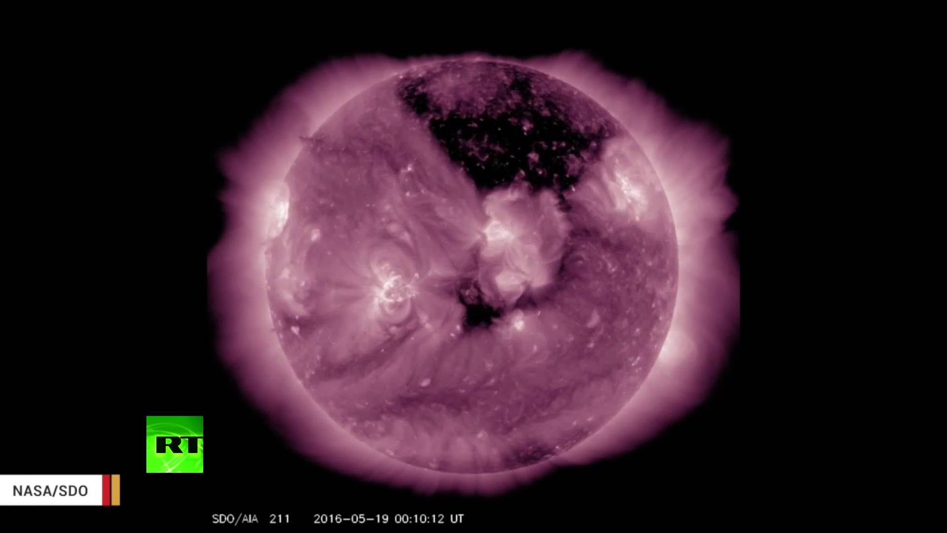 Not so bright: NASA captures huge dark void in sun’s atmosphere - The ...