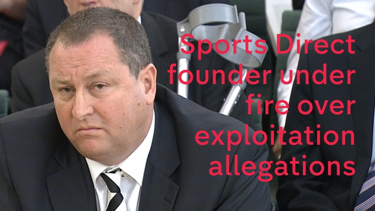 Sports Direct founder questioned over exploitation allegations - The ...