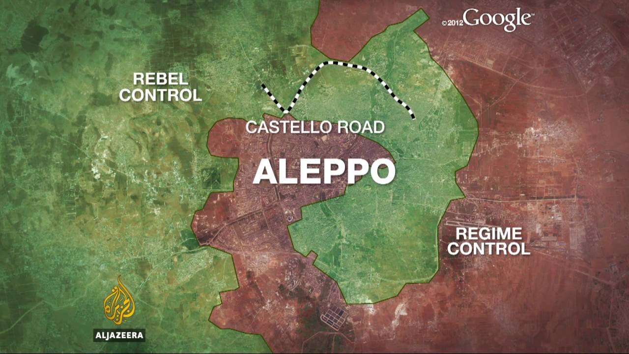Why is Castello Road important for residents of Syria’s Aleppo? - The ...