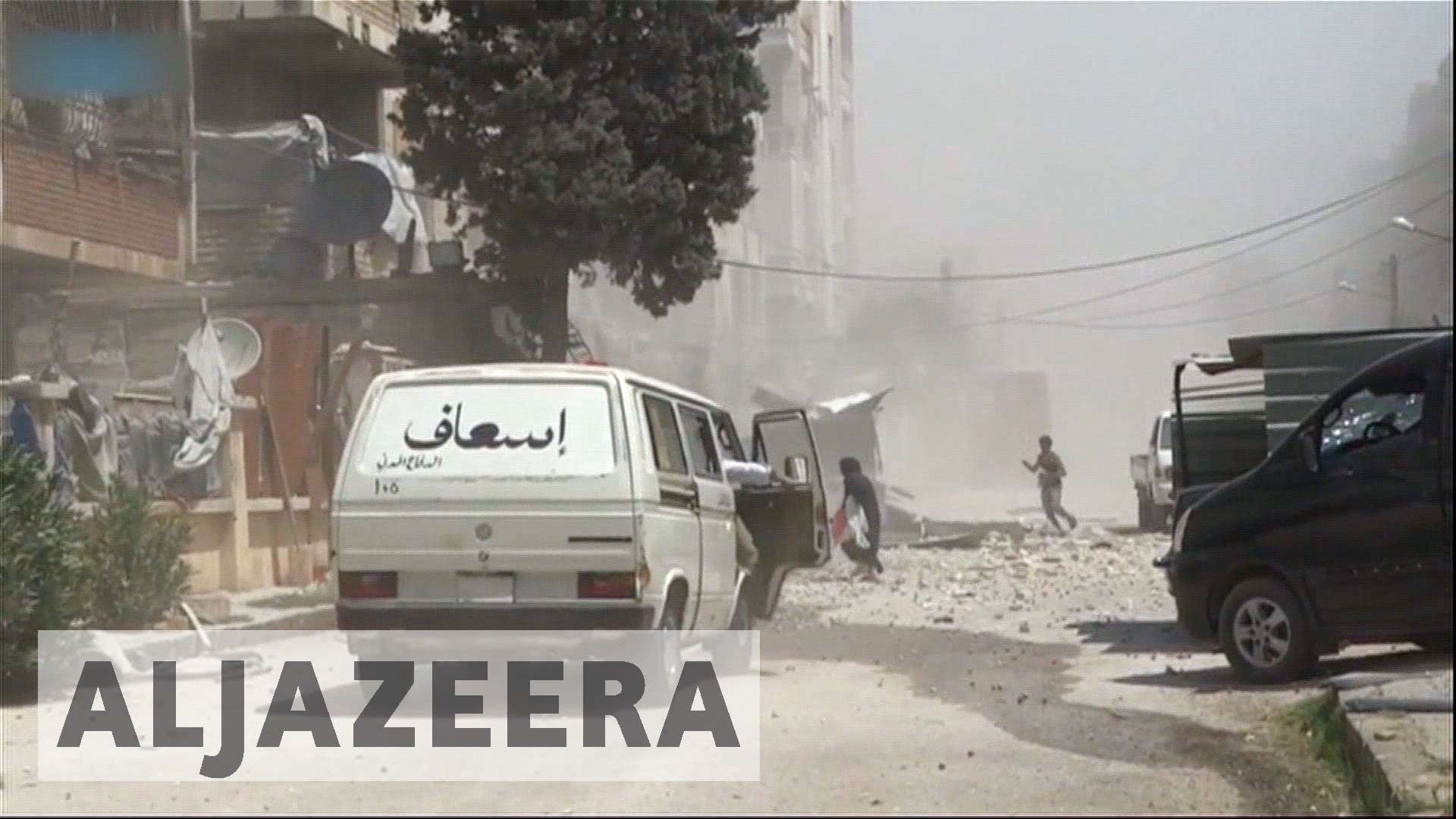 Syria’s war: Homs hospital treat burns victims - The Global Herald