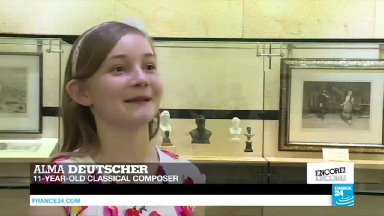 Austria: meet 11-years-old modern day Mozart Alma Deutscher who sees ...