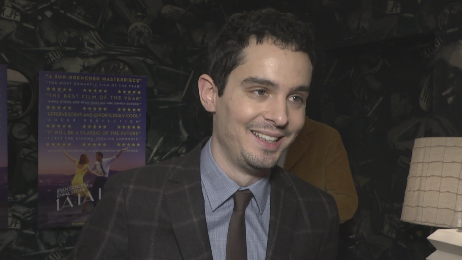 La La Land Gala: Director Damien Chazelle does a tap dance - The Global ...
