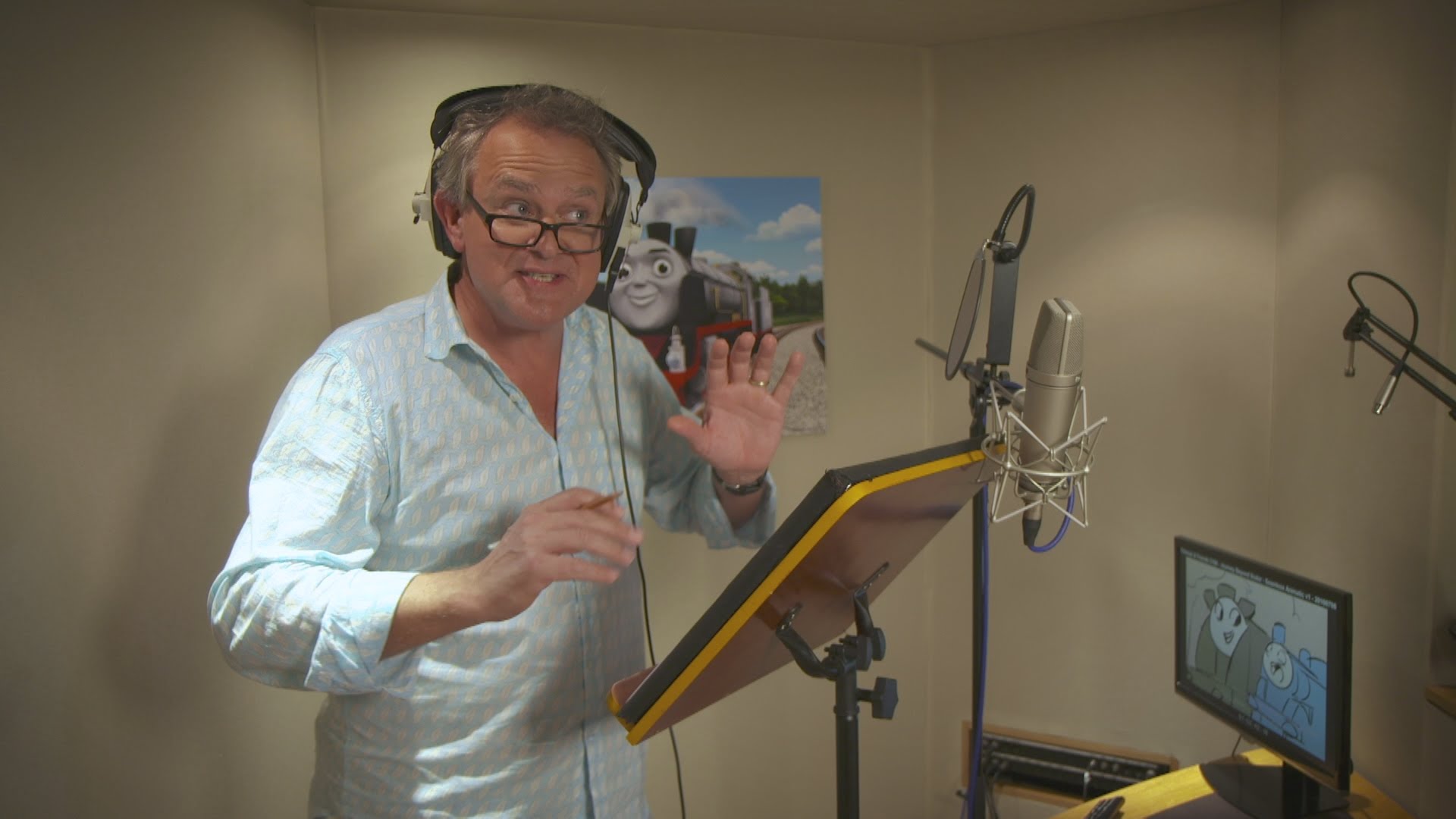 Behind the Scenes: Hugh Bonneville lends his voice to new Thomas the ...