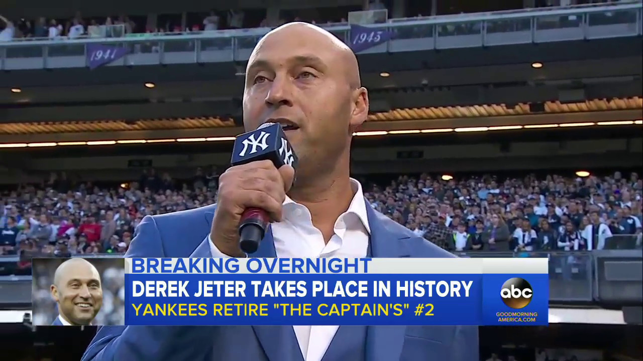 NY Yankees retire Derek Jeter's number - The Global Herald