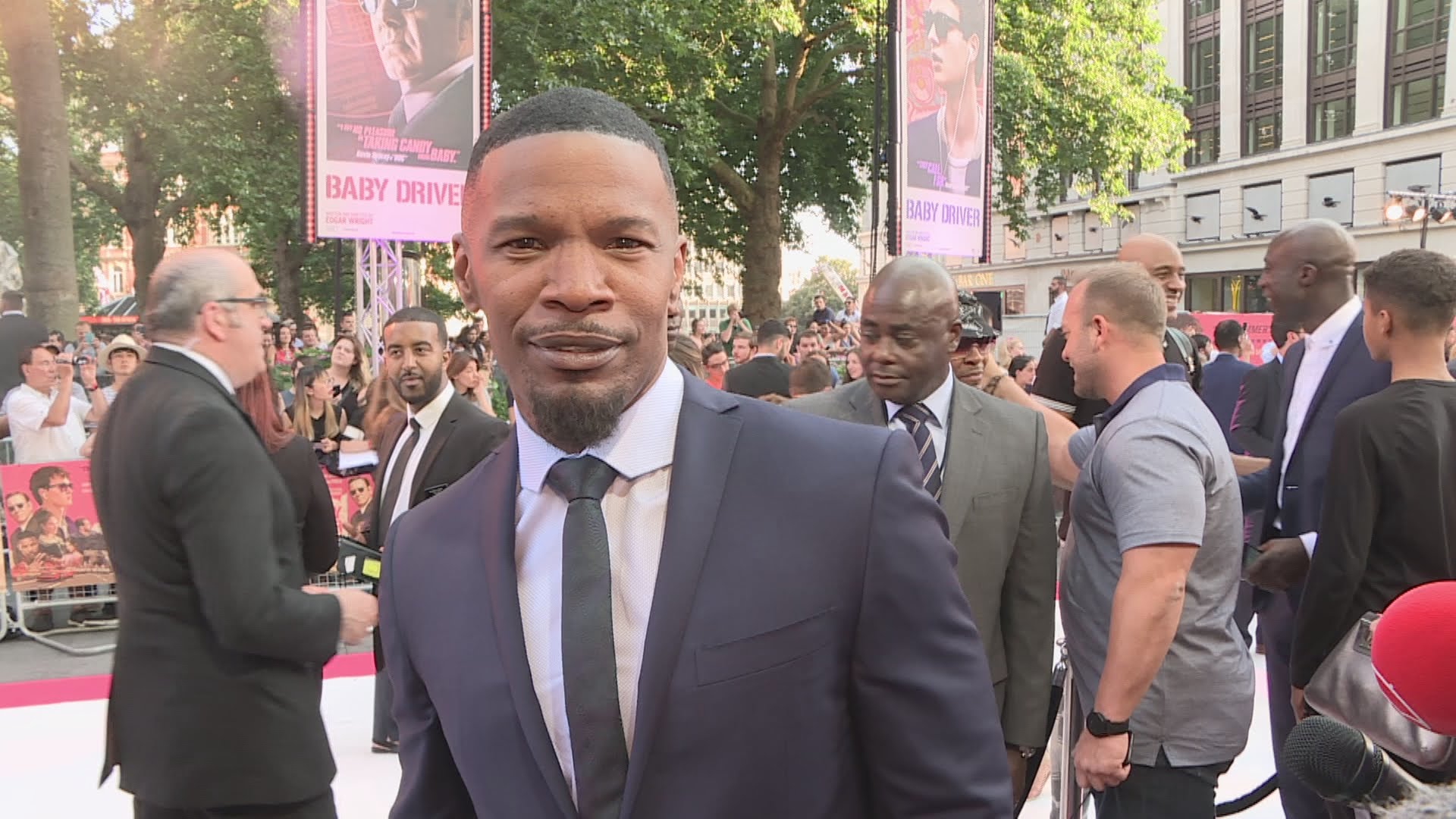 Baby Driver: Jamie Foxx can't stop dancing - The Global Herald