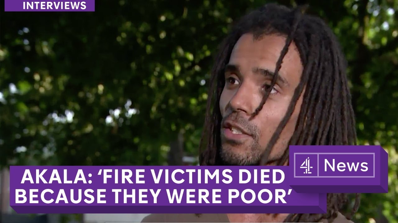 Musician Akala: People died in London fire 'because they were poor ...