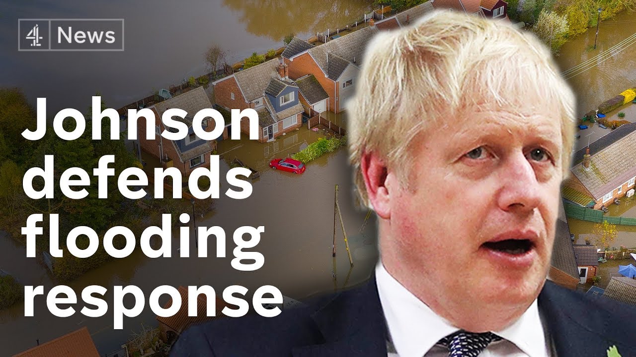 Boris Johnson defends flooding response - The Global Herald