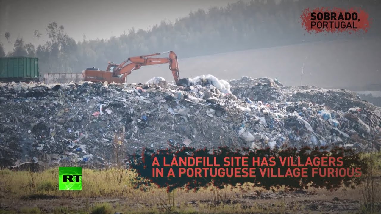 European waste in landfills across Portugal is provoking a massive ...
