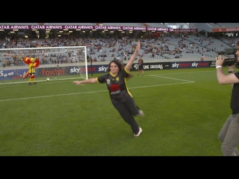 Seven Sharp’s Laura Daniel gets up close and personal with Wellington ...