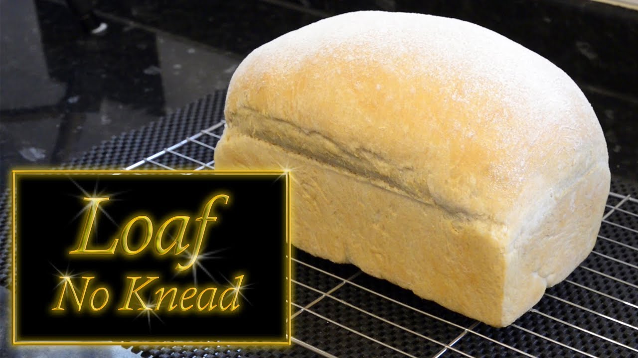 Large White Loaf (No Knead) Recipe - The Global Herald