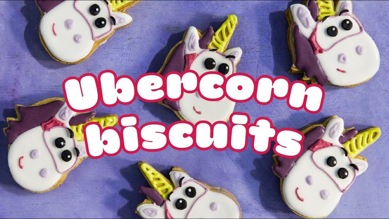 How to make Go Jetters UBERCORN biscuits 🦄 - BBC Good Food Kids - The ...
