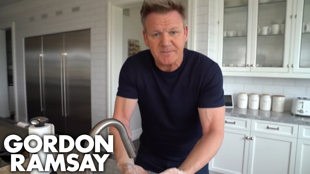 Gordon Ramsay Shows You The Proper Way to Wash Your hands in the ...