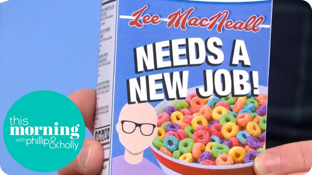 Man Printed His CV on Miniature Cereal Box to Stand Out | This Morning ...
