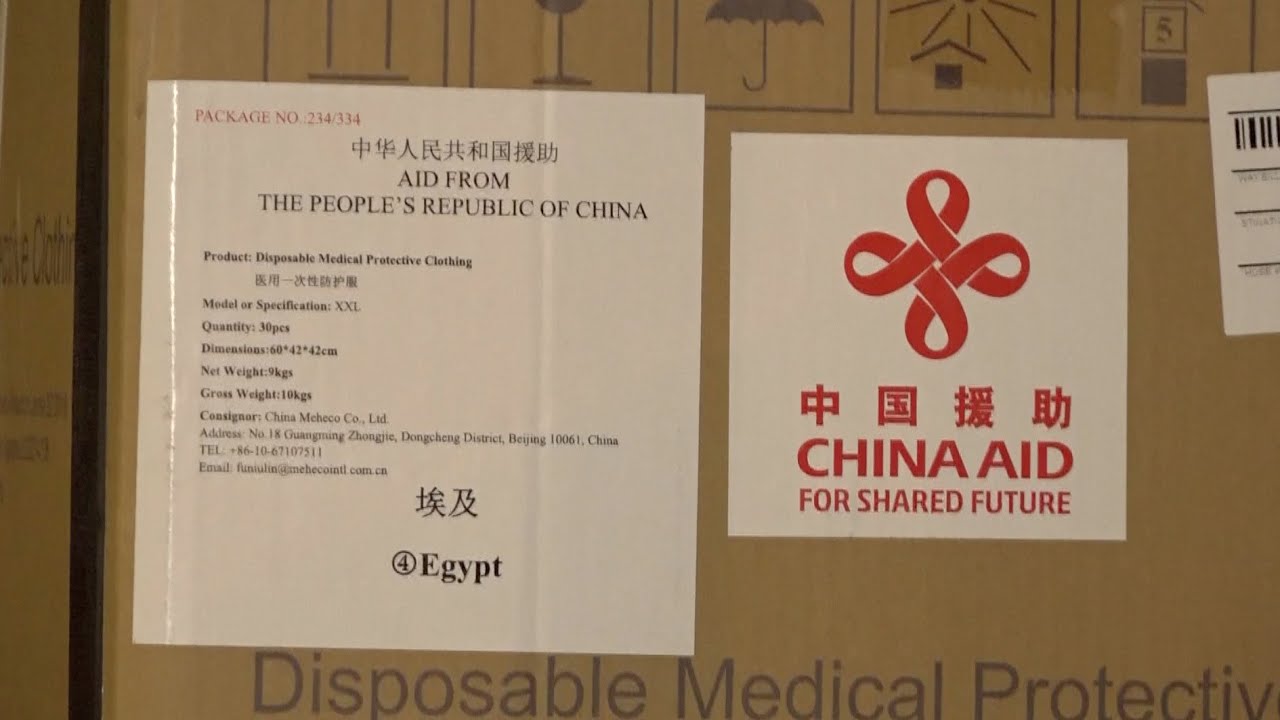 First batch of Chinese medical aid arrives in Cairo - The Global Herald