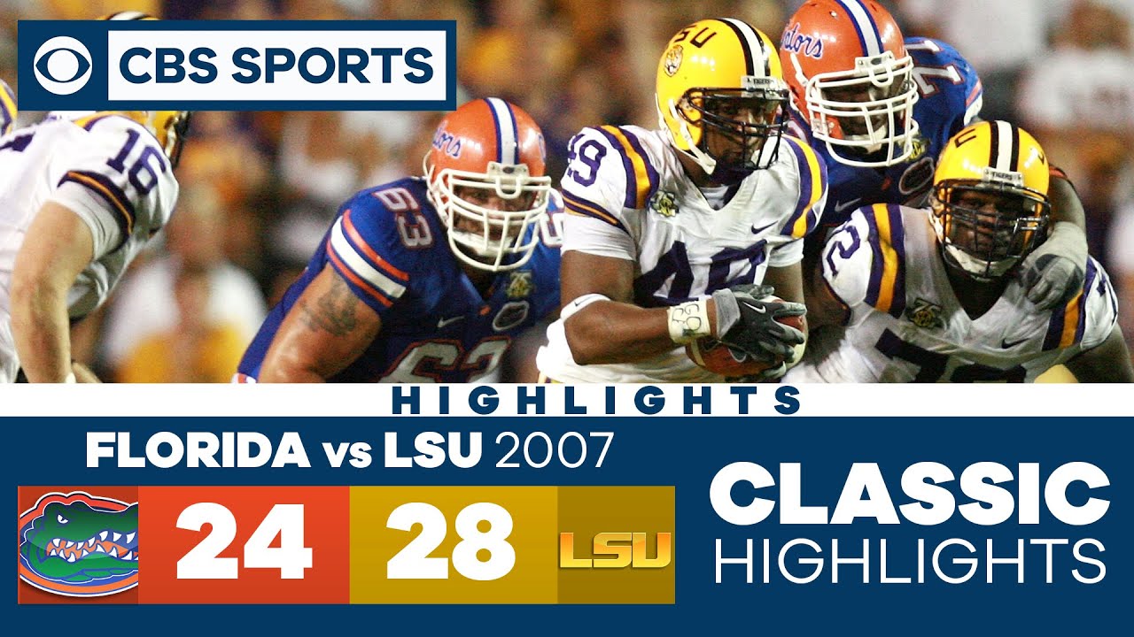 Florida vs LSU 2007 | SEC Classic Highlights | CBS Sports HQ - The ...