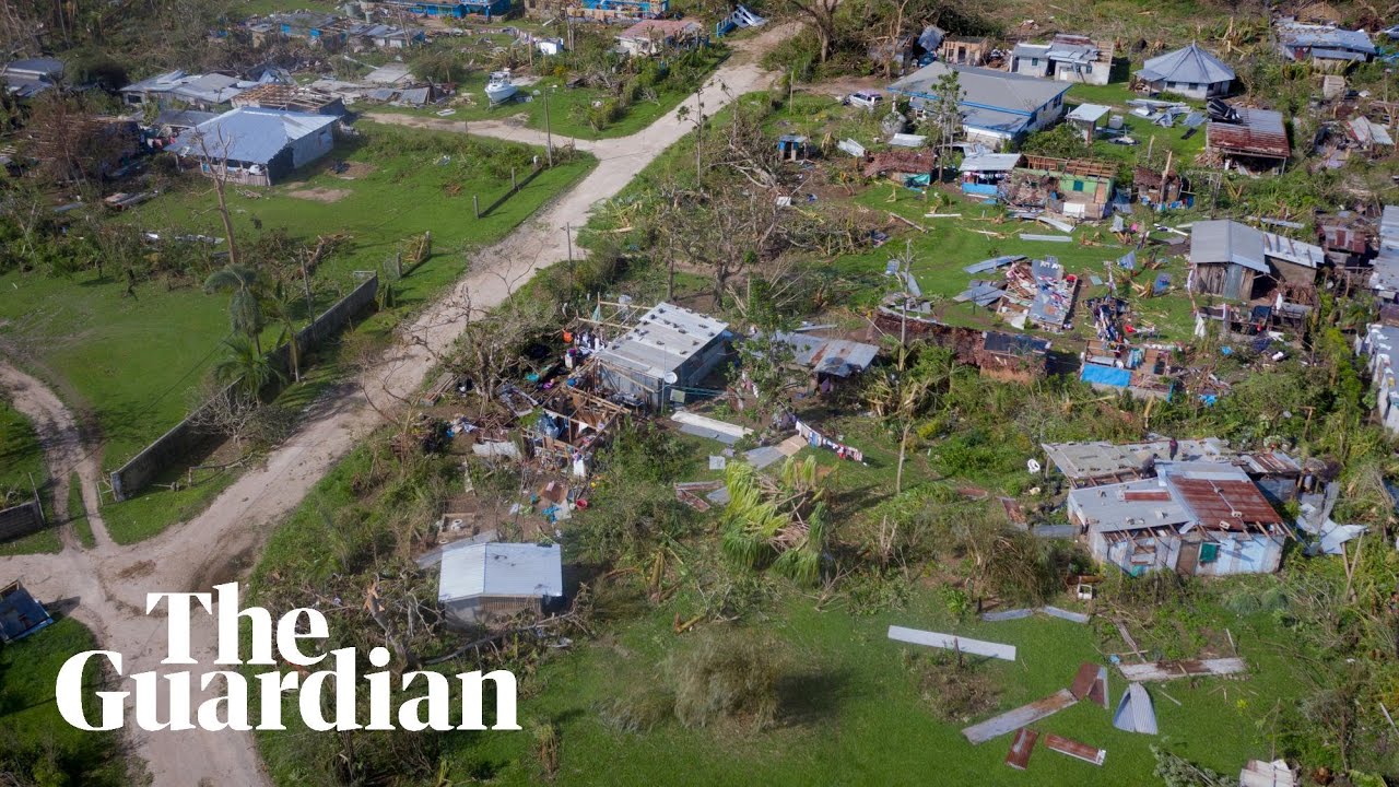 Cyclone Harold: Aerial footage shows destruction across Vanuatu - The ...