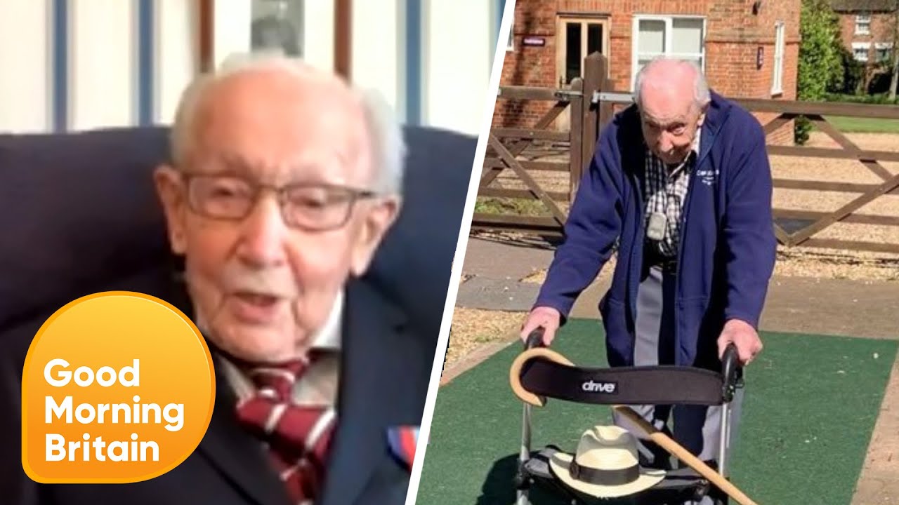Captain Tom Moore Has Raised over £13 Million for the NHS | Good ...