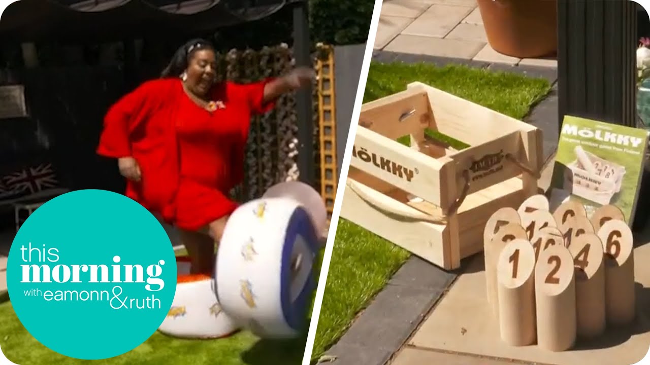 Alison Demonstrates The Best Outdoor Games For The Family | This ...