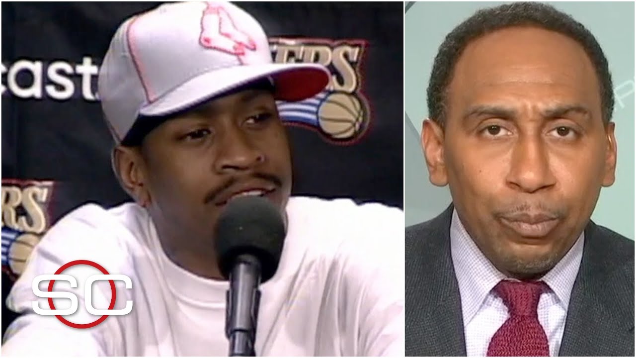 Stephen A. explains why Allen Iverson was so upset during ‘practice ...