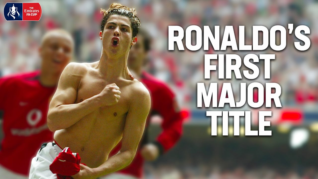 PLAYER FOCUS | Young Cristiano Ronaldo's Highlights in the 2004 FA Cup ...