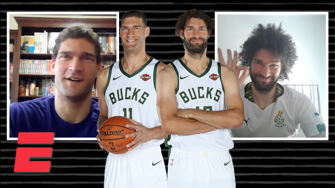 Brook and Robin Lopez talk Giannis' leadership and all things Disney ...