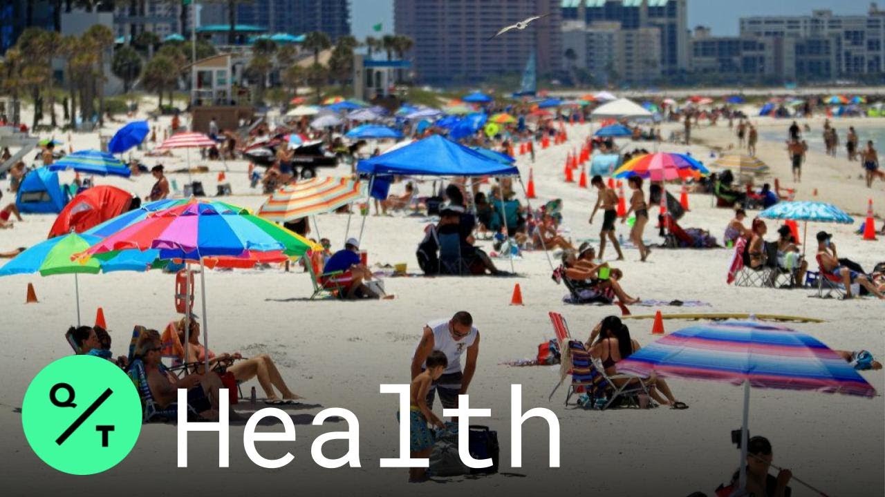 Americans Flock to Newly Reopened Beaches Despite Continued Virus ...