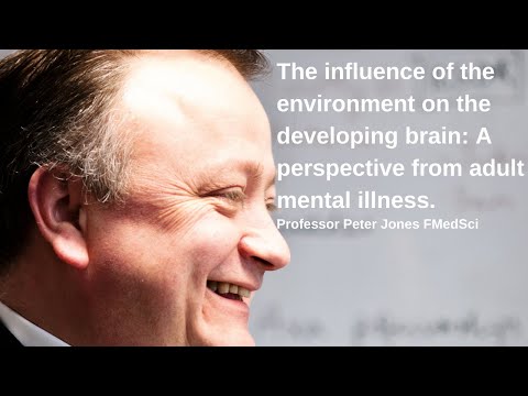 The Developing Brain | Keynote | Professor Peter Jones FMedSci - The ...