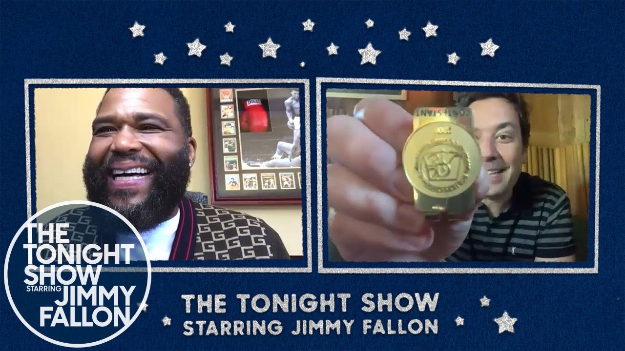 Anthony Anderson Surprises Jimmy with a Photo from the First Time They ...