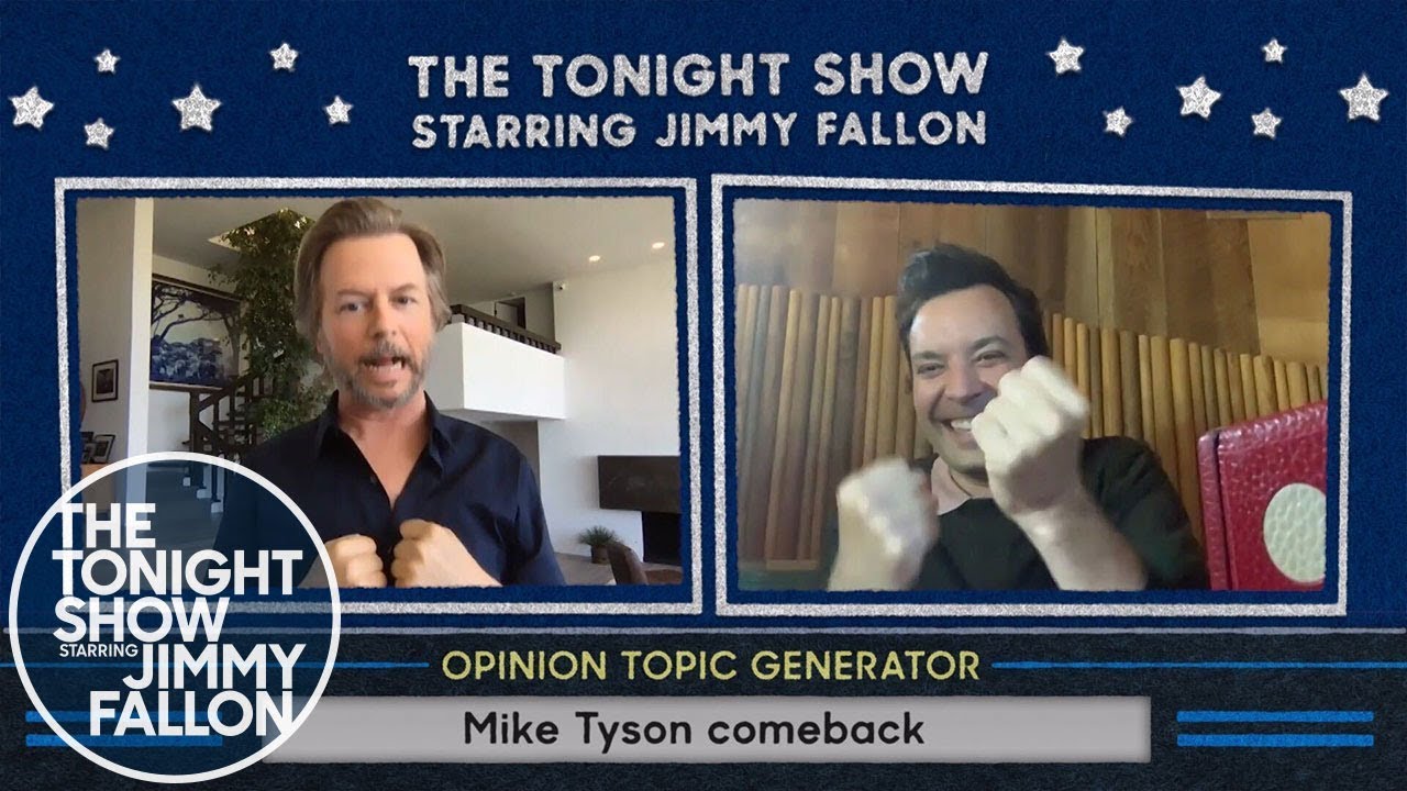 Wheel of Opinions with David Spade (The Tonight Show: At Home Edition ...