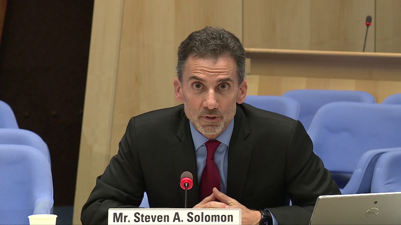 WHO Principal Legal Officer Steven Solomon - WHO COVID-19 Daily Press ...