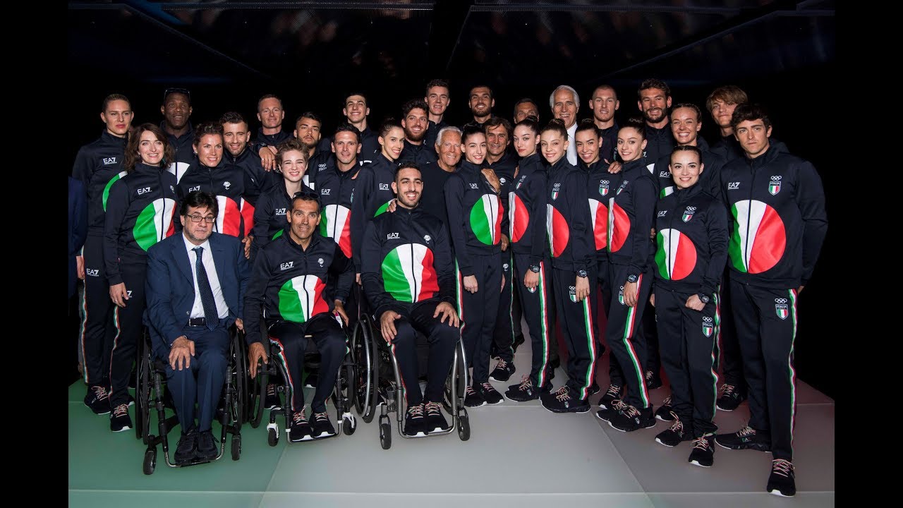 Official Italian Olympics and Paralympics Teams uniform unveiling for ...