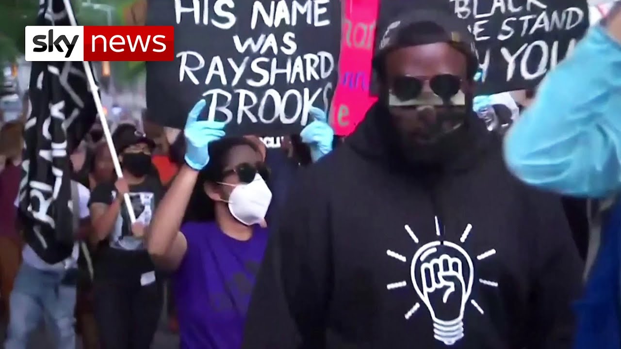 Rayshard Brooks: Police officer who shot Brooks faces murder charge ...