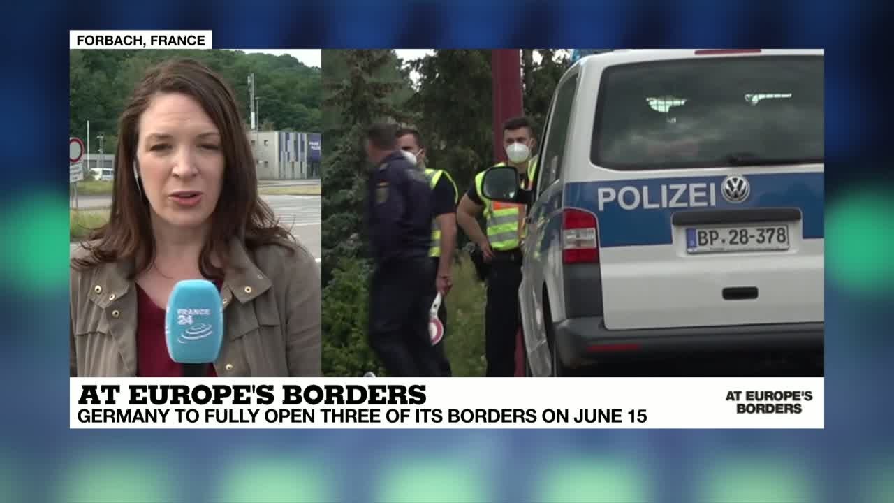 At Europe's borders: Germany to fully open three of its borders on June ...