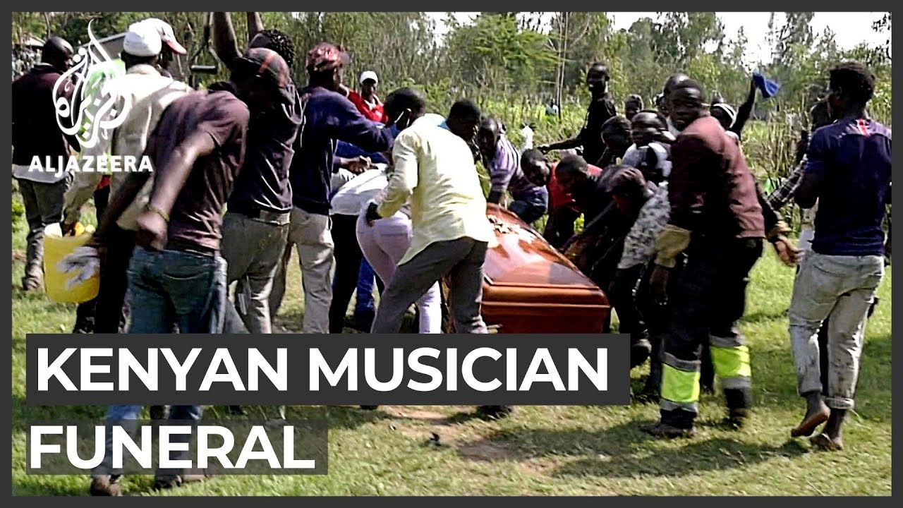 Kenya funeral chaos: Fans flee with pop star's body to mourn death ...