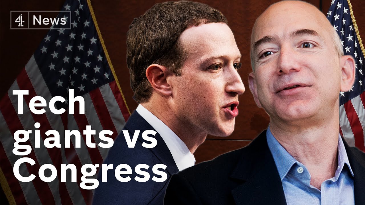 Jeff Bezos and Mark Zuckerberg among tech bosses grilled by Congress ...