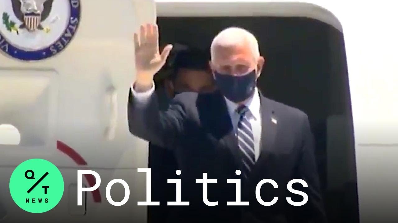 Pence Arrives in Phoenix Wearing a Mask - The Global Herald