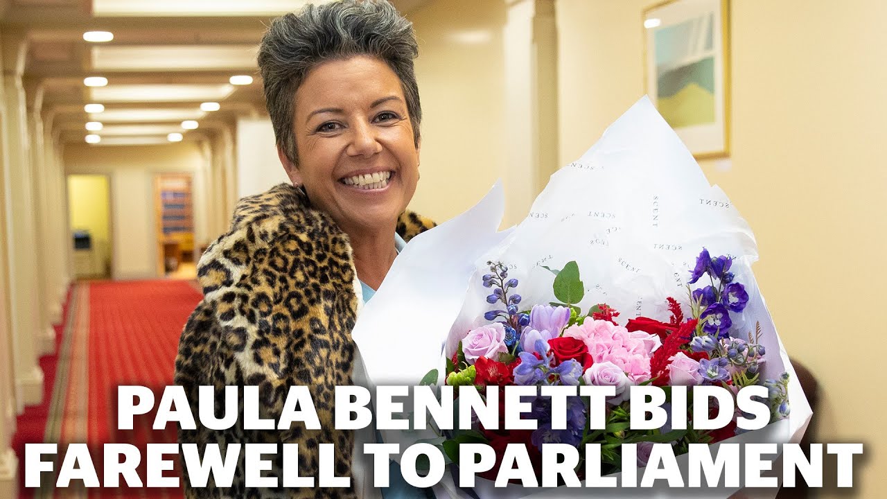 Paula Bennett bids farewell to Parliament - The Global Herald