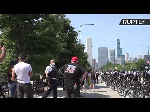 ‘Back the Blue’ | March in support of police hits Chicago - The Global ...