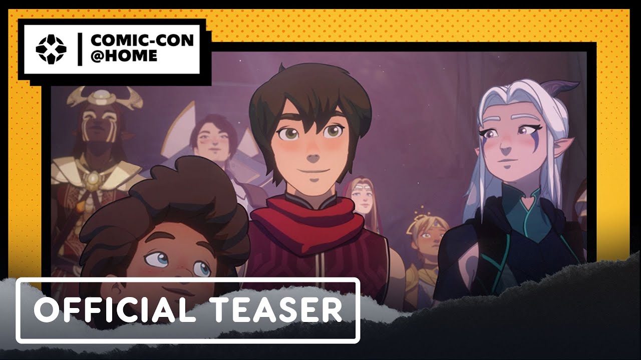 Netflix's The Dragon Prince Cast: Season 4 Panel - Official Teaser ...