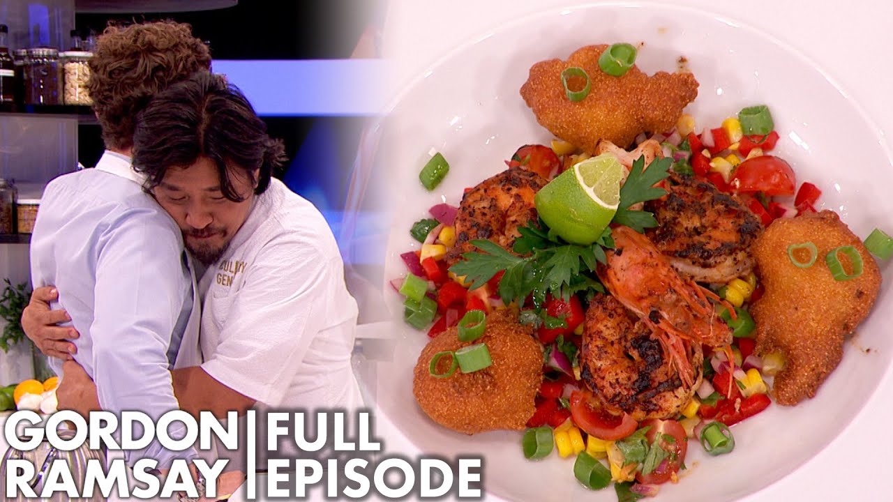 Professional Chef Hugs Contestant After Tasting His Shrimp Dish - The ...