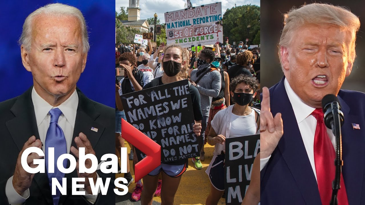 2020 presidential election: Trump vs. Biden fight over a divided nation ...