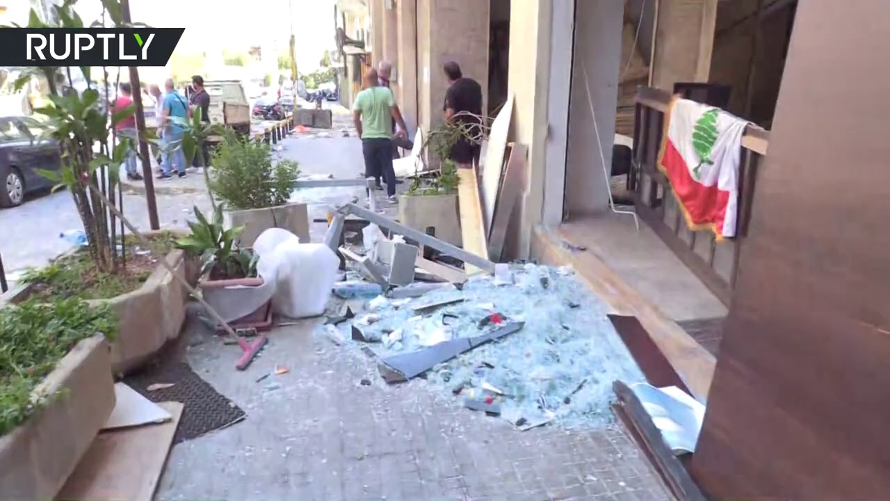 Blood and widespread destruction | What the streets of Beirut look like ...