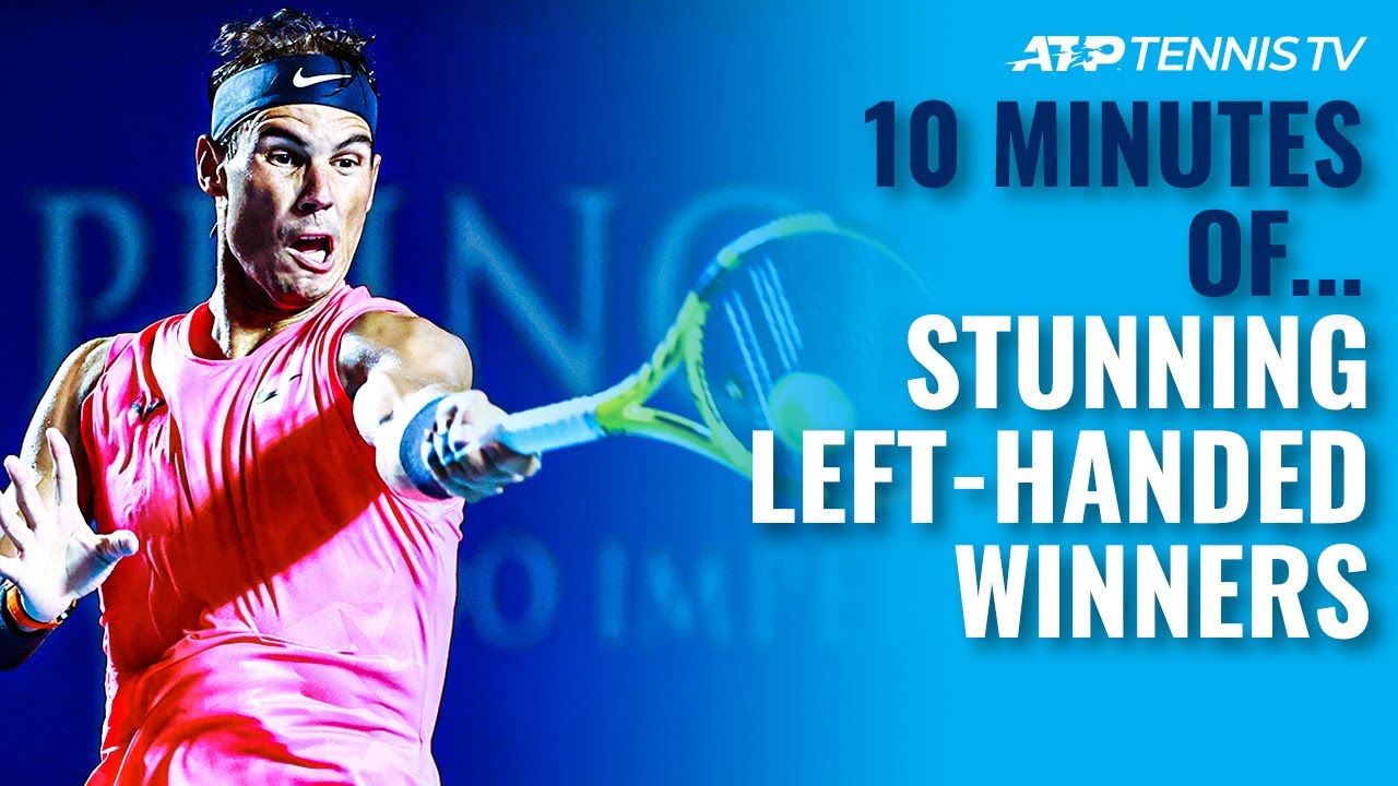 10 MINUTES OF: Stunning Left-Handed Tennis Winners! - The Global Herald