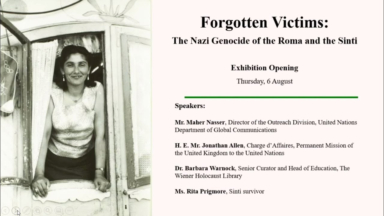 “Forgotten Victims: the Nazi Genocide of the Roma and the Sinti ...