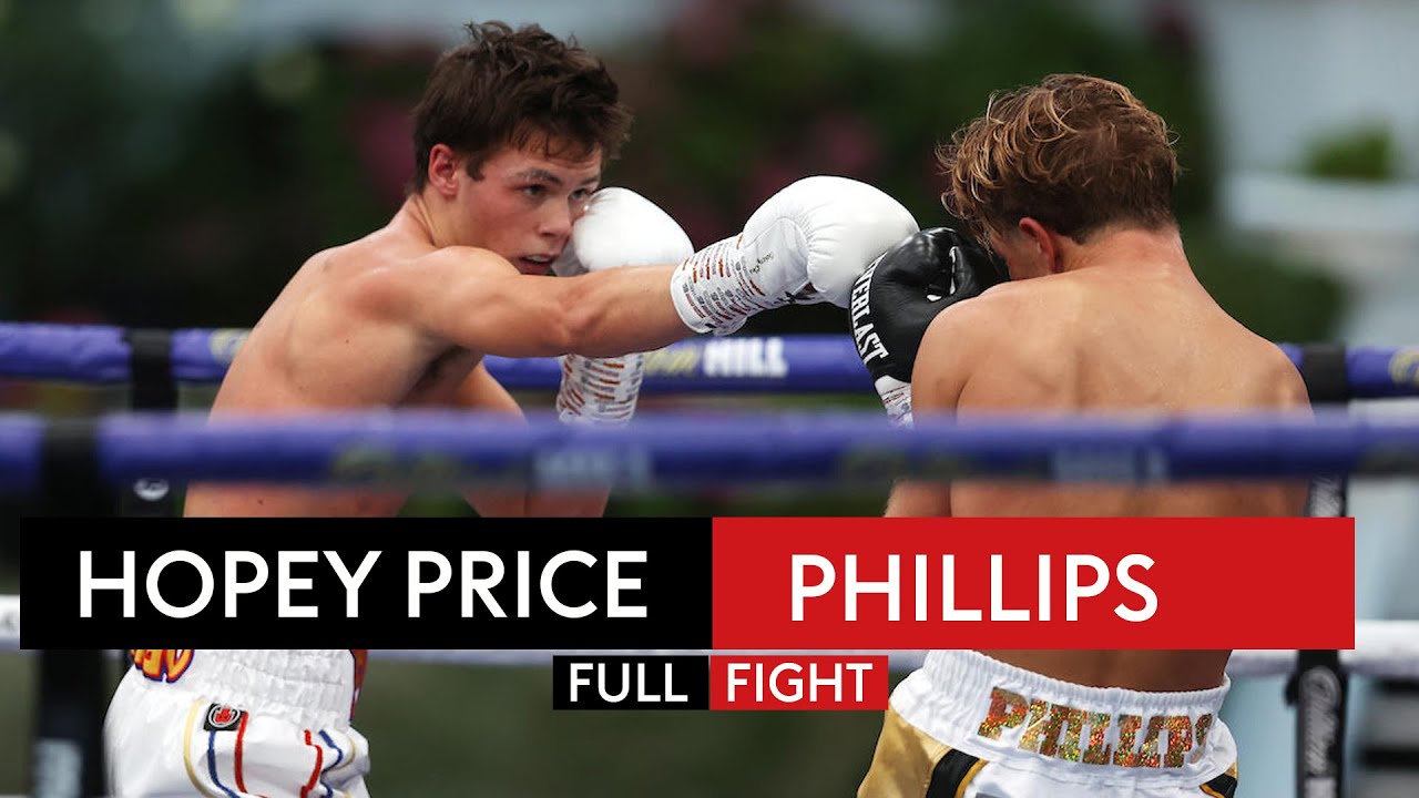 FULL FIGHT! Hopey Price shines in dominant display over Jonny Phillips ...